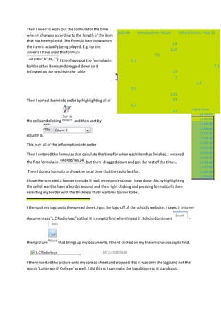 Step by step word document (gcse ict) | DOCX | Desktop Publishing ...