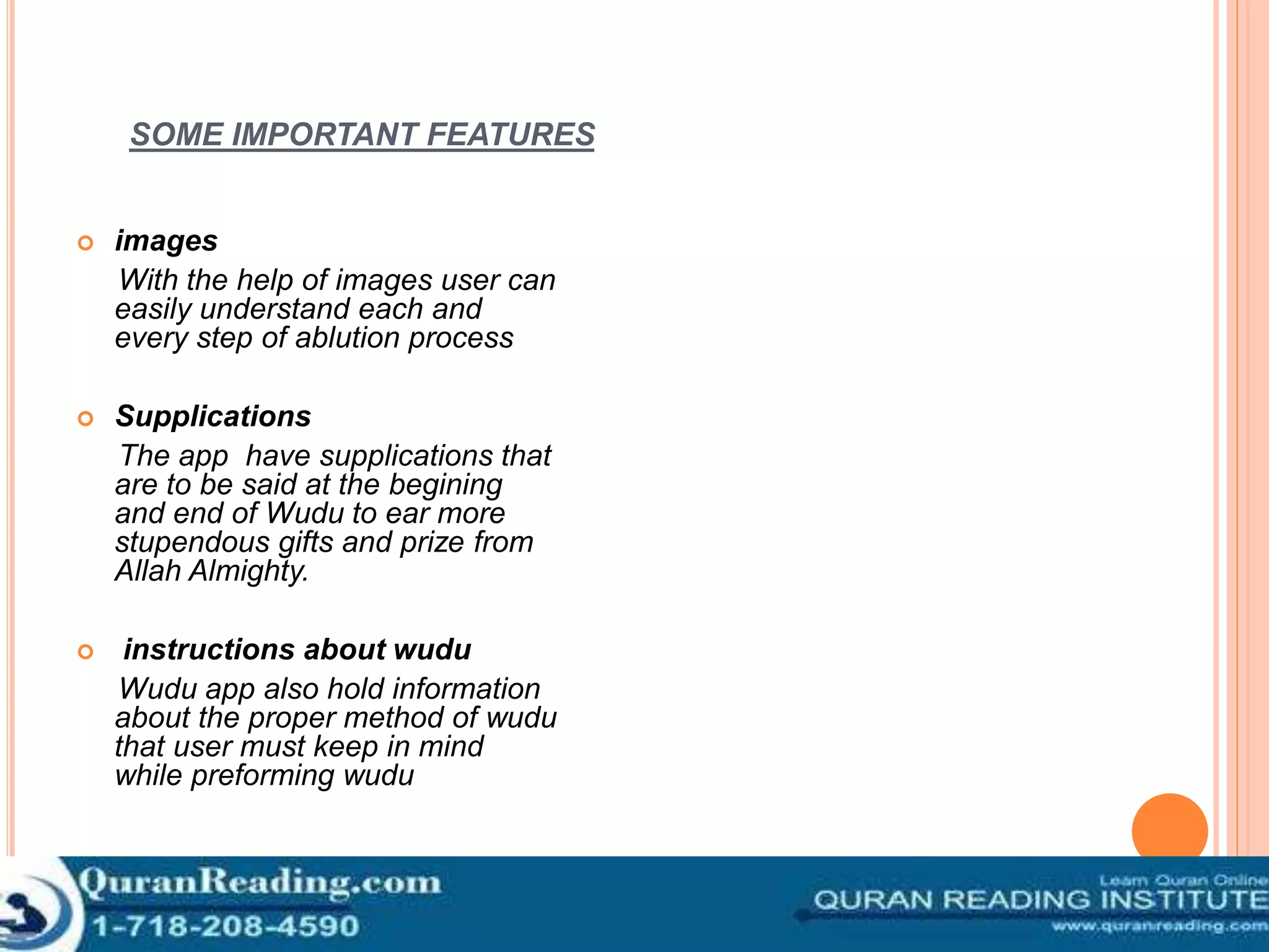 Step by step wudu guide | PPTX