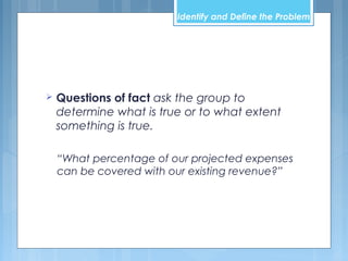 Chapter 10 - The problem solving process | PPT