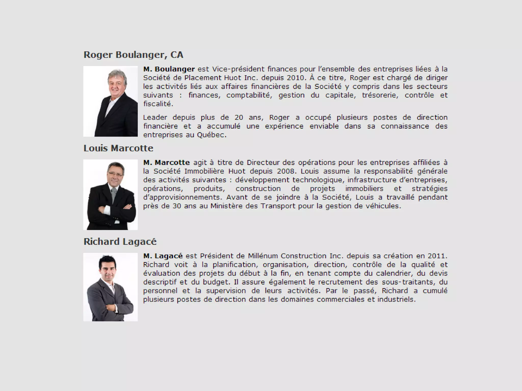 Stephan Huot - Equipe Sihuot | PDF