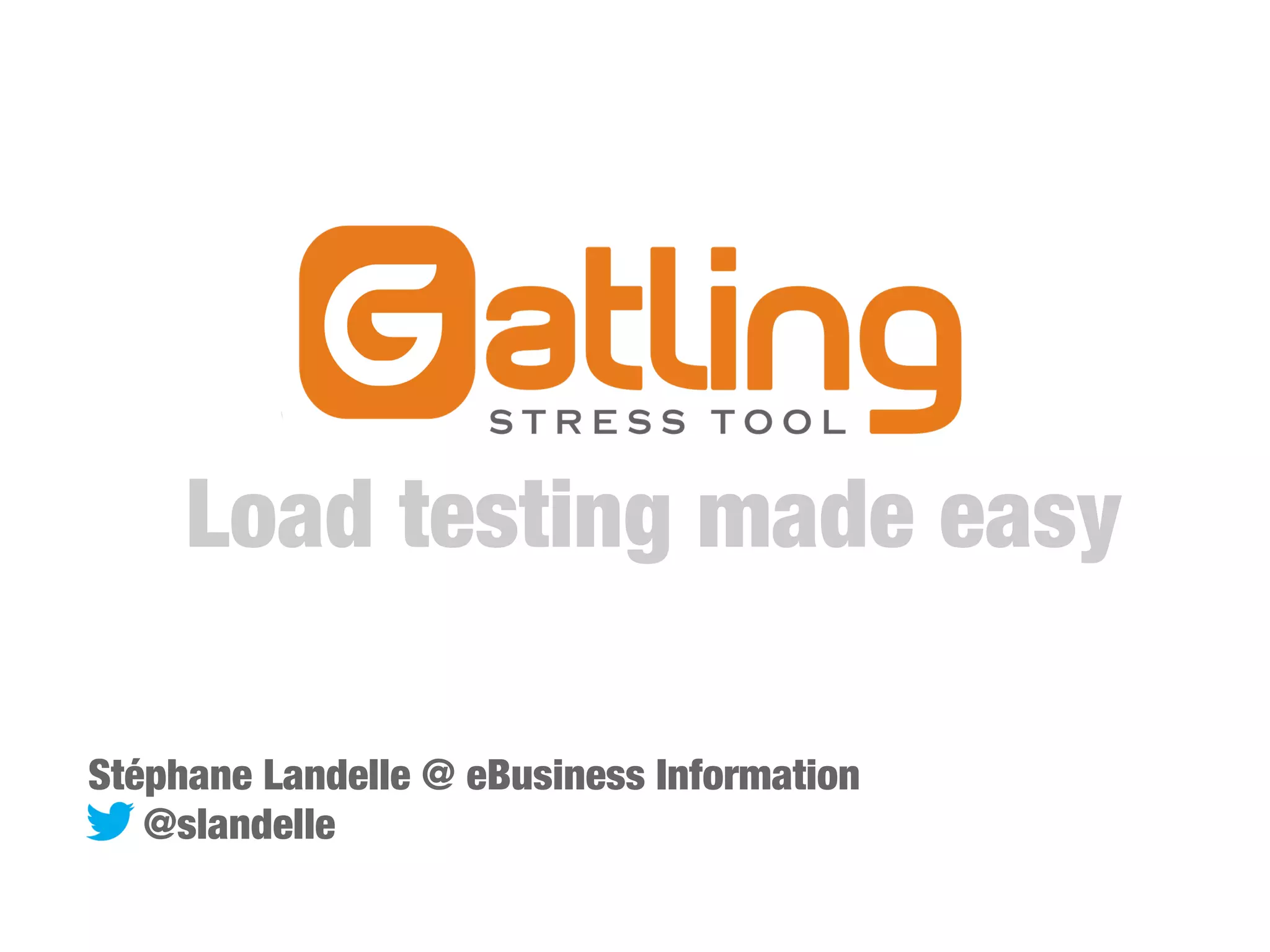 Blast your app with Gatling! by Stephane Landelle | PPT