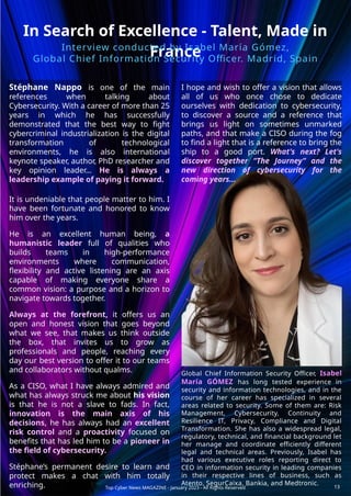Stephane Nappo. Top Cyber News MAGAZINE January 2023 | PPTX