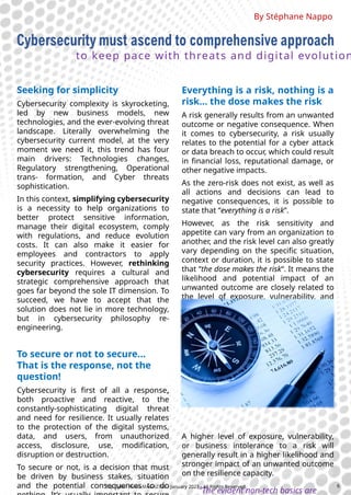 Stephane Nappo. Top Cyber News MAGAZINE January 2023 | PPTX