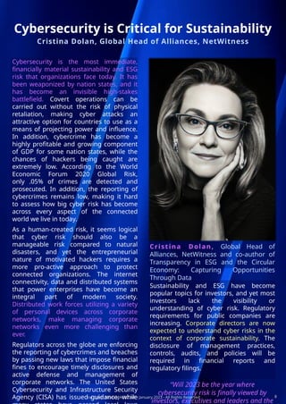 Stephane Nappo. Top Cyber News MAGAZINE January 2023 | PPTX