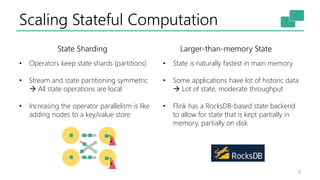 Stephan Ewen - Scaling to large State | PPT