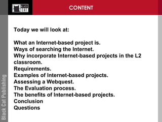 Stephanie williams-internet-based projects | PPT