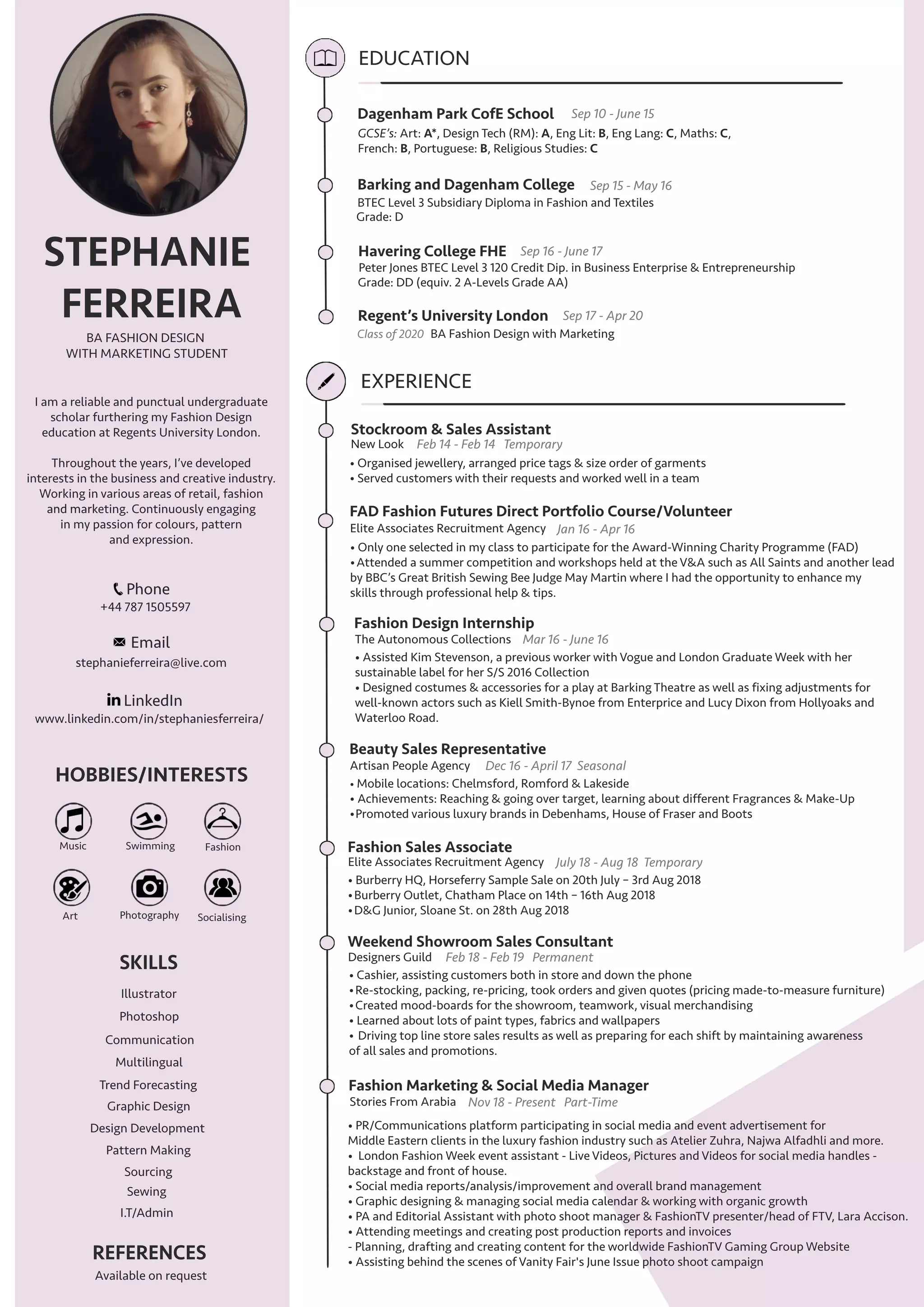 My Resume/CV | PDF