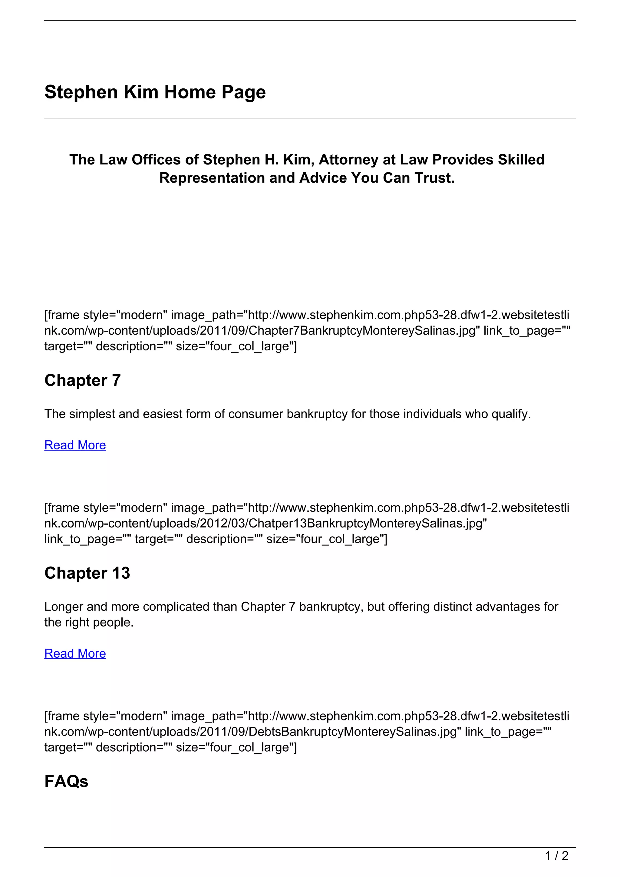 Stephen Kim Home Page | PDF