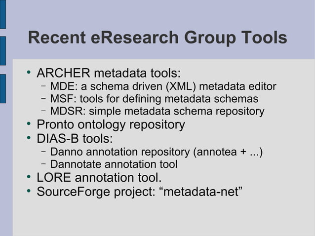 Schemas And Schema Driven Metadata Software Ppt