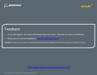 CONCEPT OF OPERATIONS: THE TRANSITION FROM CREWED TO UNCREWED UAM | PDF