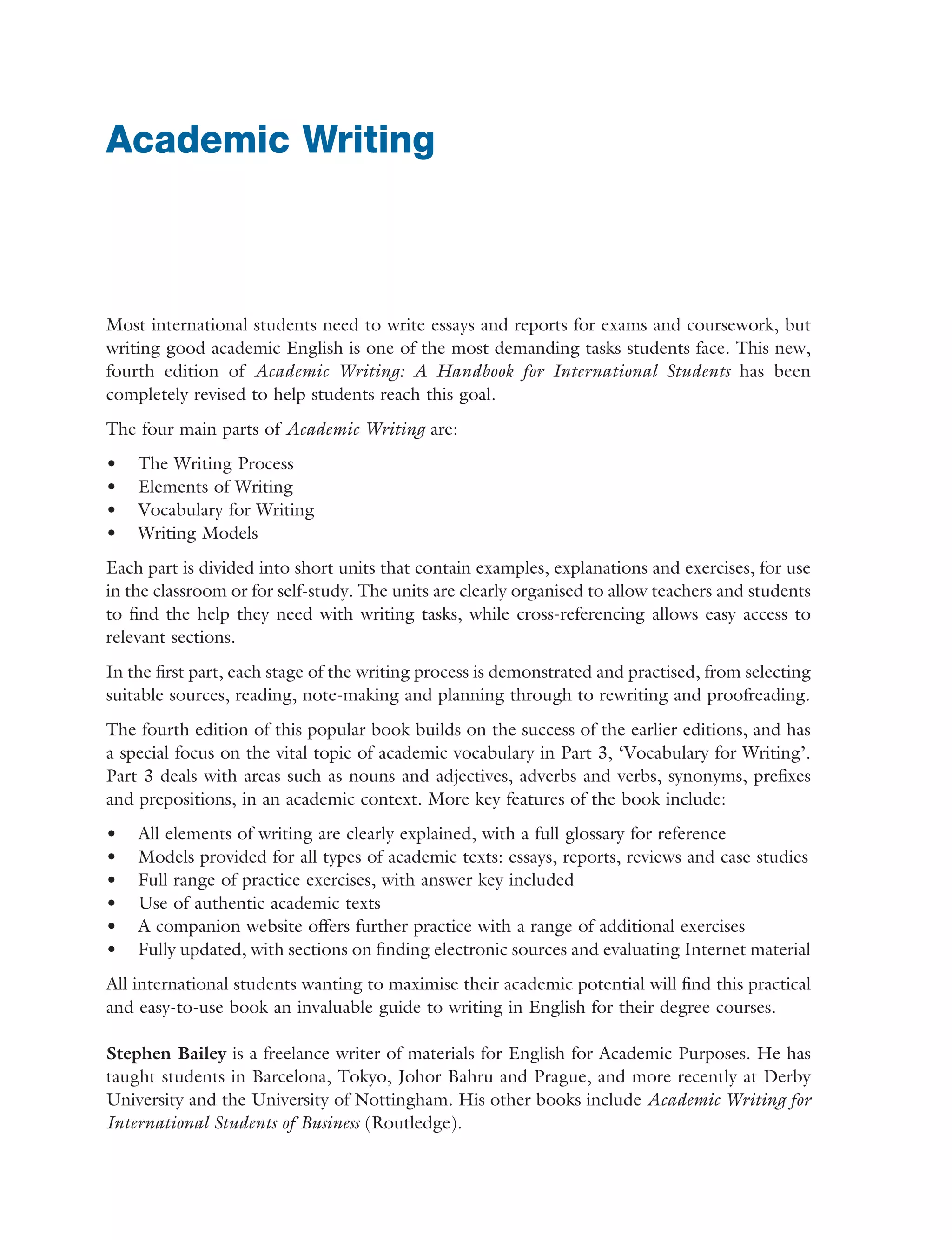 Stephen Bailey-Academic Writing_ A Handbook for International Students ...