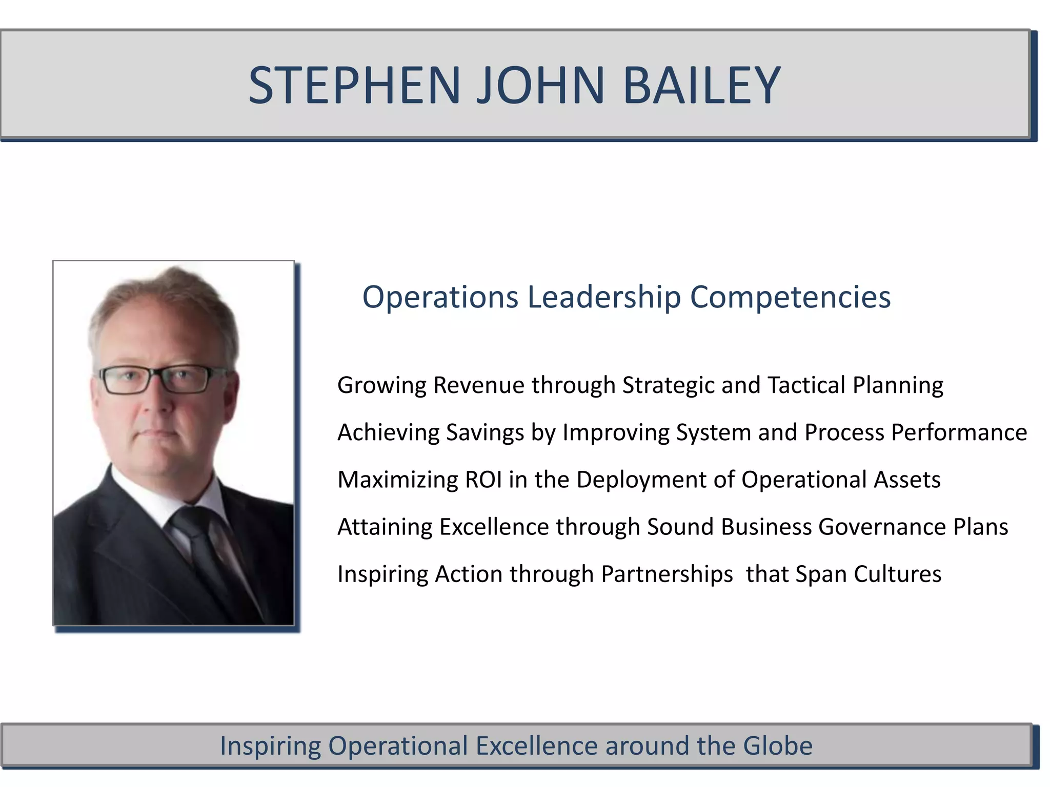 Stephen Bailey Networking Presentation | PPT