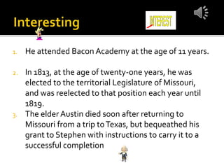 Stephen f. austin | PPTX