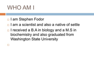 Stephen foder | PPTX