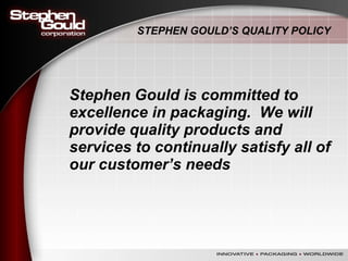 Stephen Gould Corp Ppt | PPT