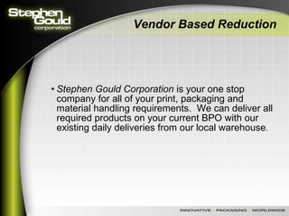 Stephen Gould Corp Ppt | PPT
