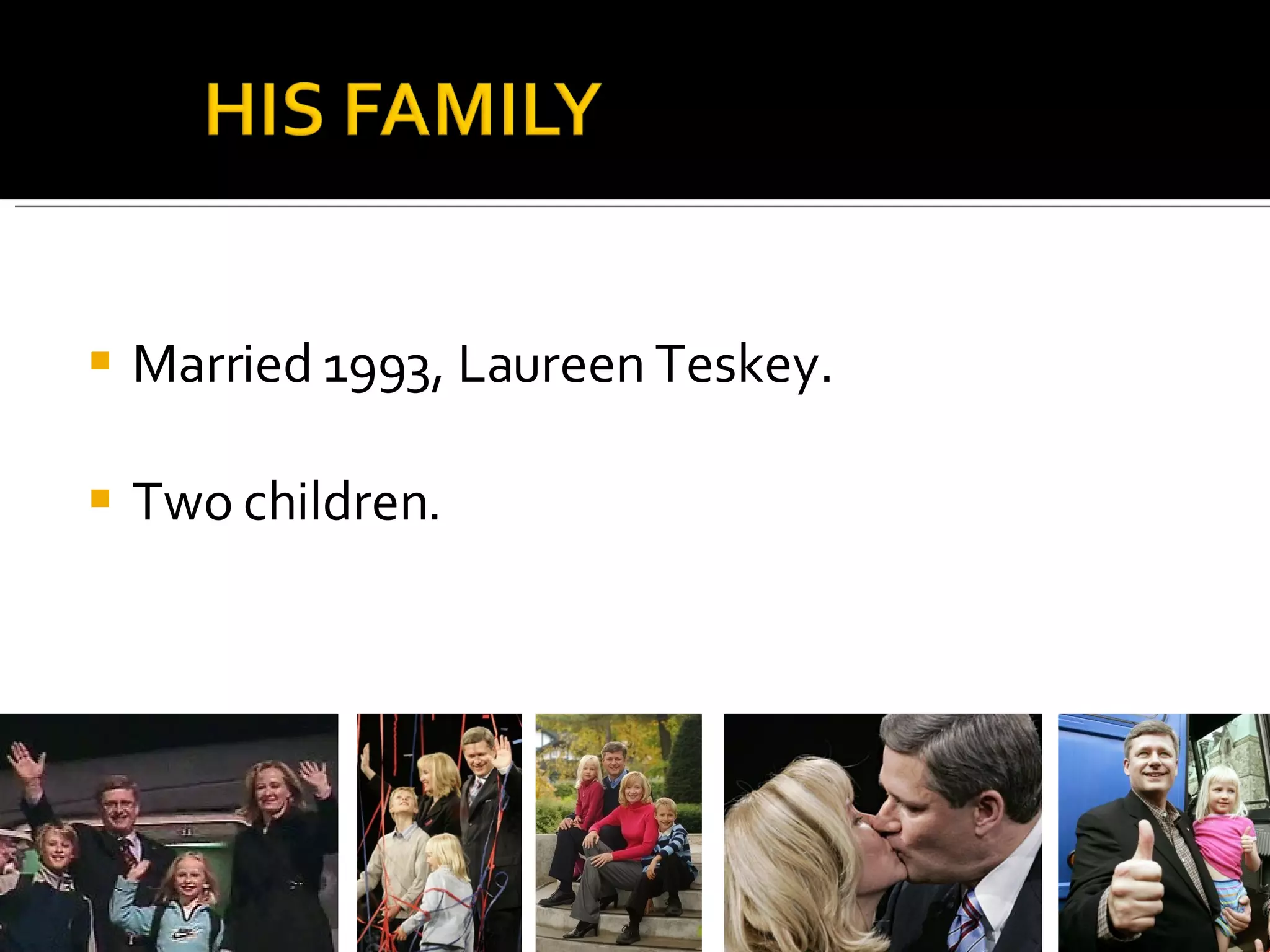 Stephen Harper.Pptx Dennis Kim | PPT