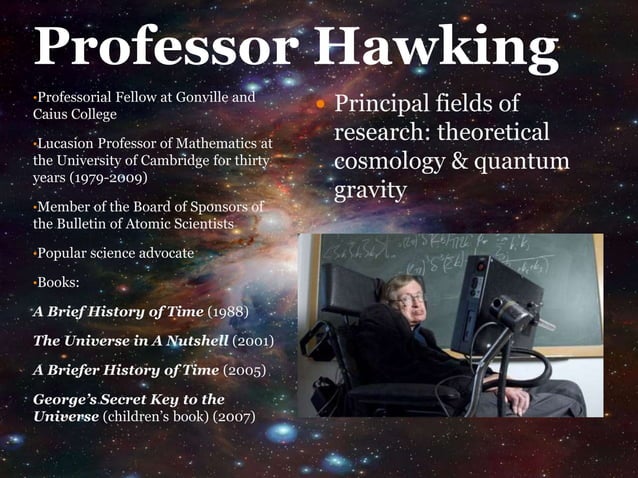 Stephen hawking | PPTX