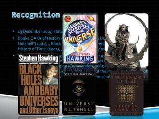 Stephen hawking | PPTX