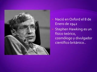 Stephen Hawking | PPTX