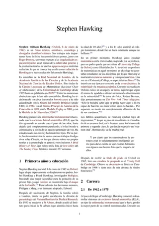 Stephen hawking | PDF