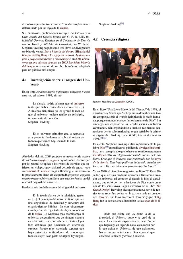 Stephen hawking | PDF