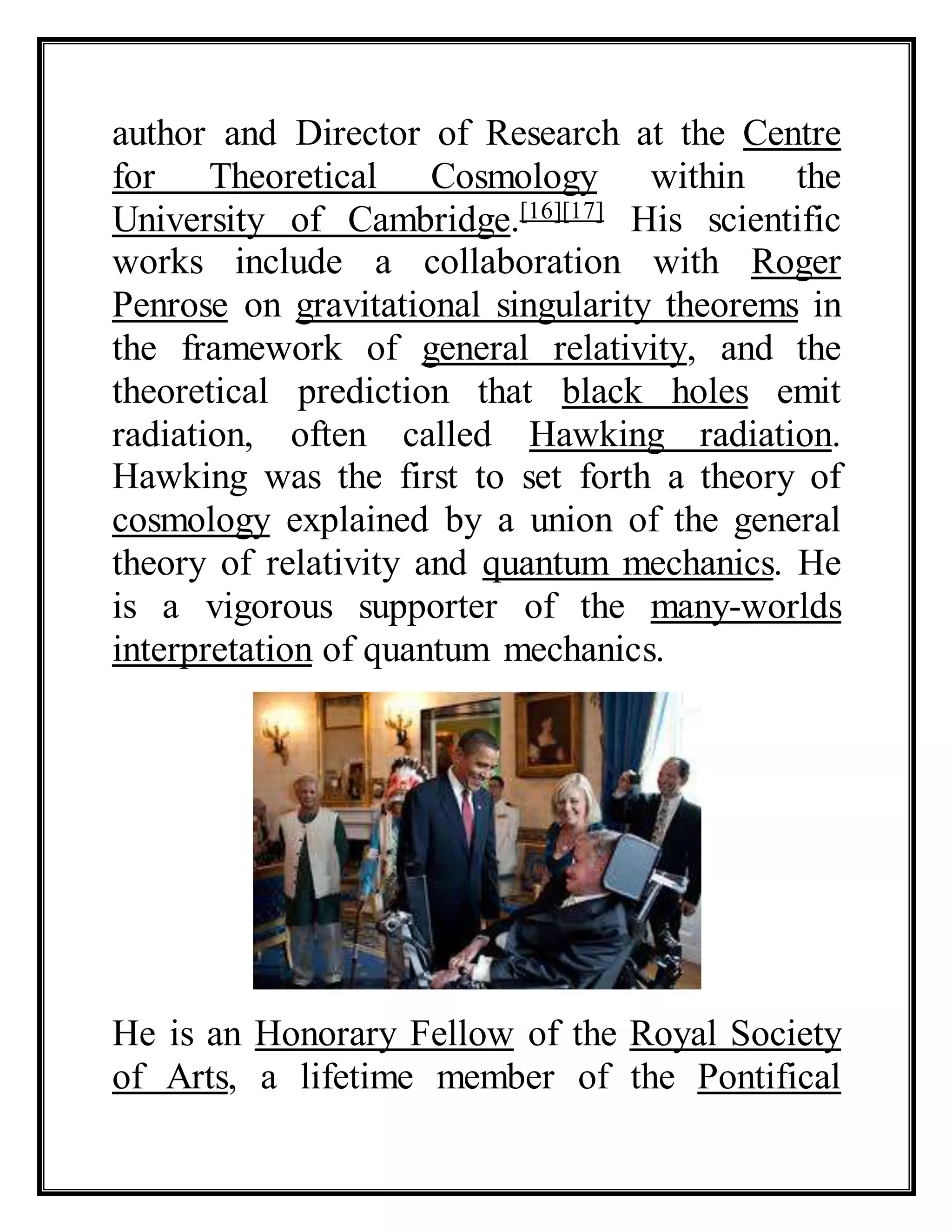 Stephen hawking | DOCX