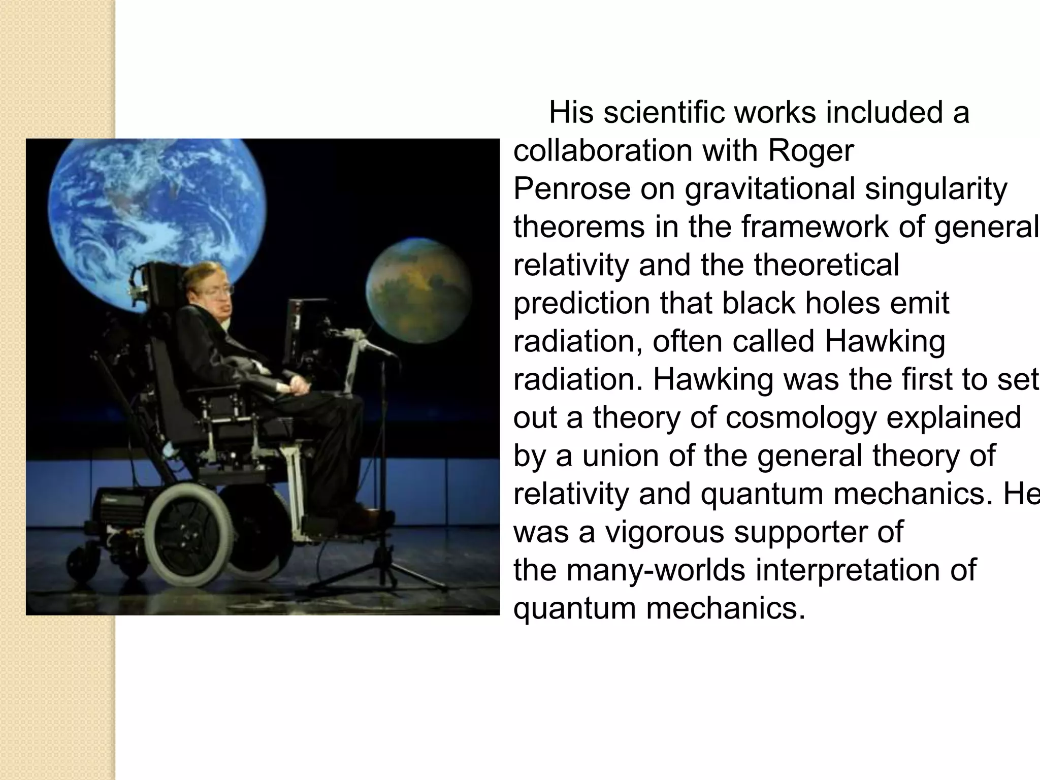 Stephen Hawking | PPTX