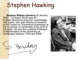 Stephen Hawking | PPT