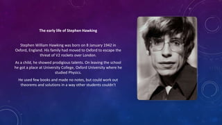 Stephen Hawking | PPT