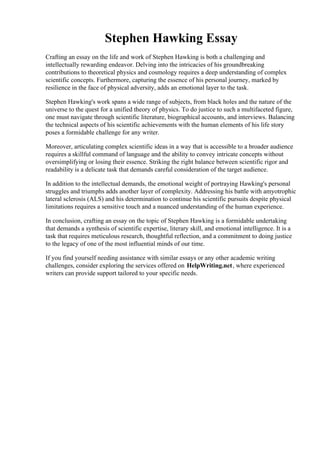 Stephen Hawking Essay.pdf