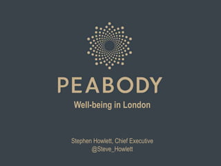 LWB12: Stephen Howlett, Peabody | PPTX