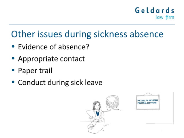 Managing sickness absence | PPT | Resume Writing and Advice | Job Search