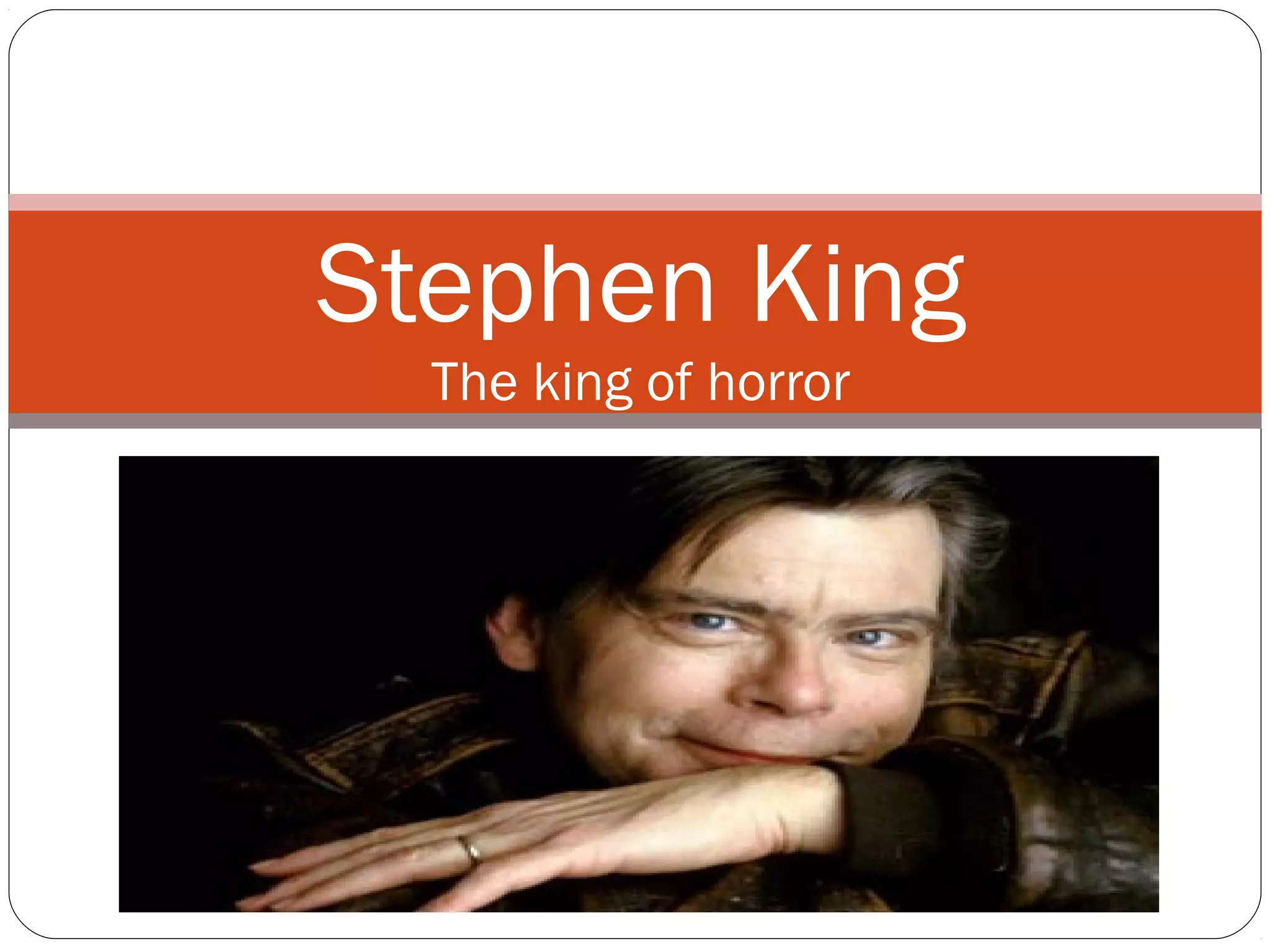 Stephen king | PPT