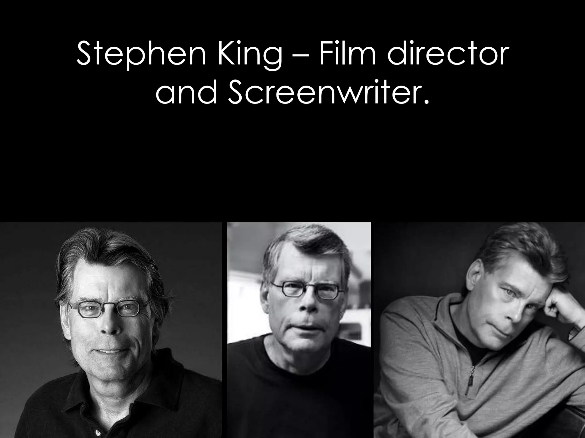 Stephen king | PPTX