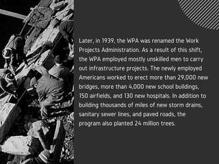 History of the Labor Movement: The WPA | PDF