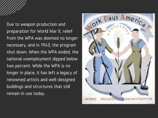 History of the Labor Movement: The WPA | PDF