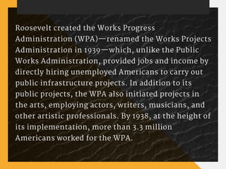 History of the Labor Movement: Labor and the New Deal | PPT