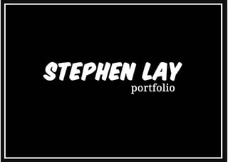 Stephen Lay. Experienced in UX, UI, Innovation Design, and Advertising ...