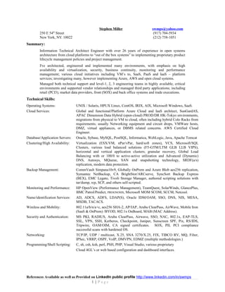 Stephen miller resume | PDF