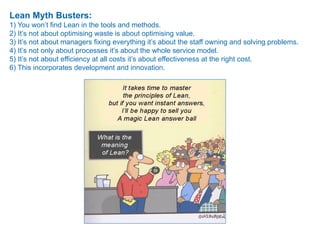 Lean IT strategy, lean measurement and organizational design | PDF | IT ...