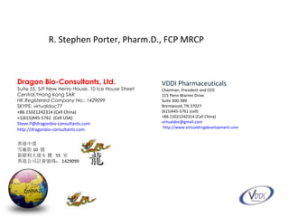 Clinical Trial Costs in Emerging Geographies - Stephen Porter | PPT