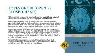 Traumatic Brain Injuries | PPTX