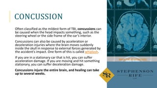 Traumatic Brain Injuries | PPTX