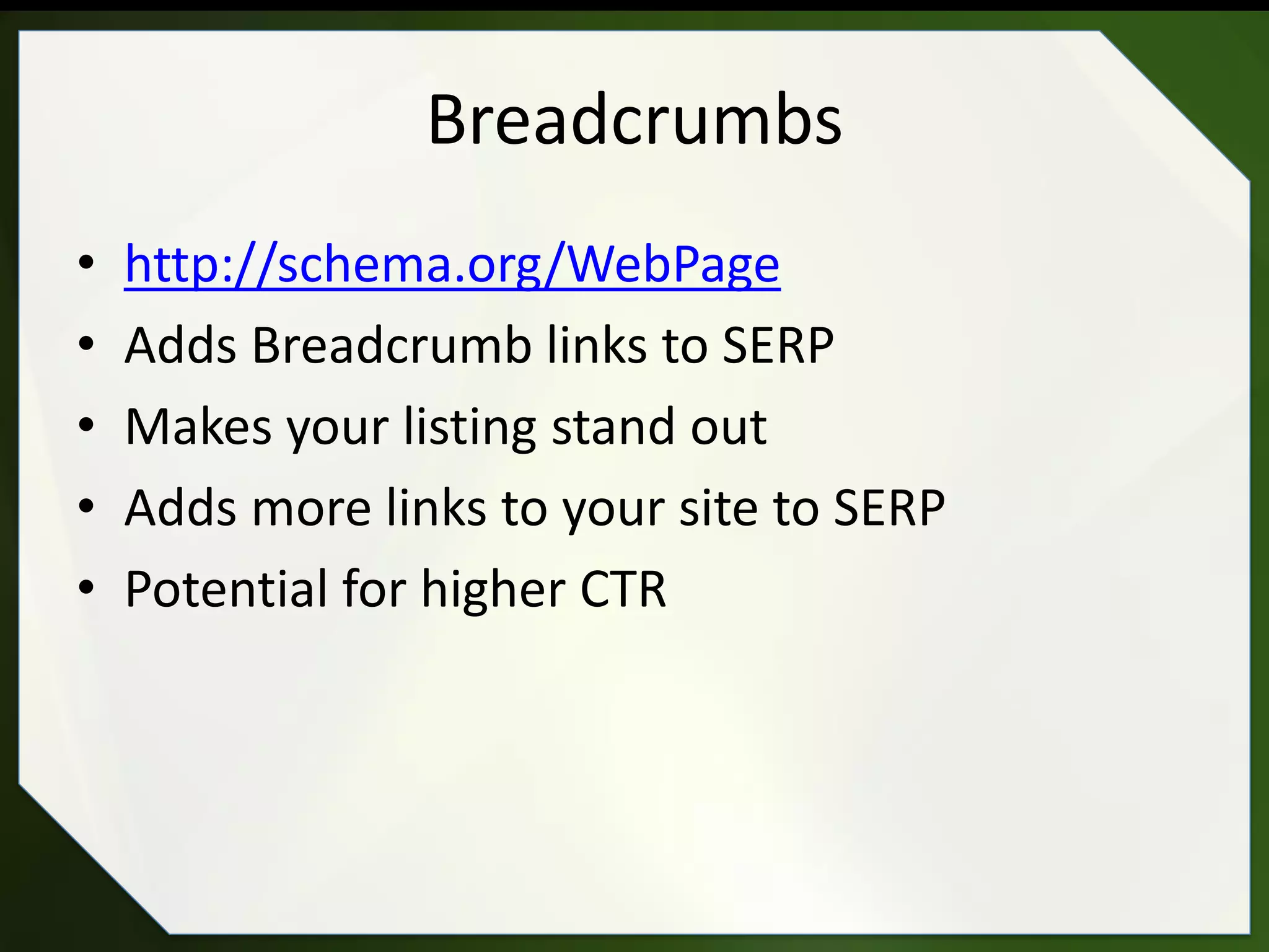 Stephan Spencer - SMX Advanced: Rich Snippets, Schema & Microformats | PPT