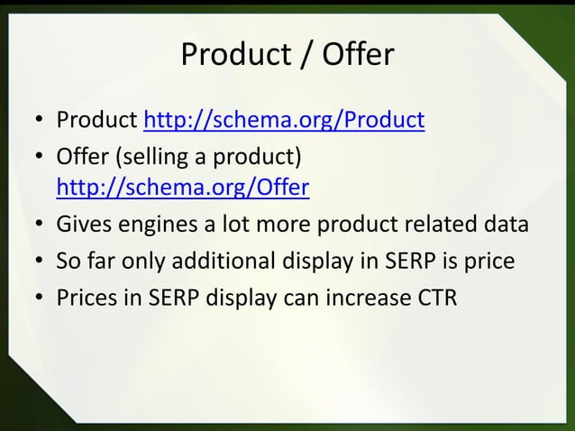 Stephan Spencer - SMX Advanced: Rich Snippets, Schema & Microformats | PPT