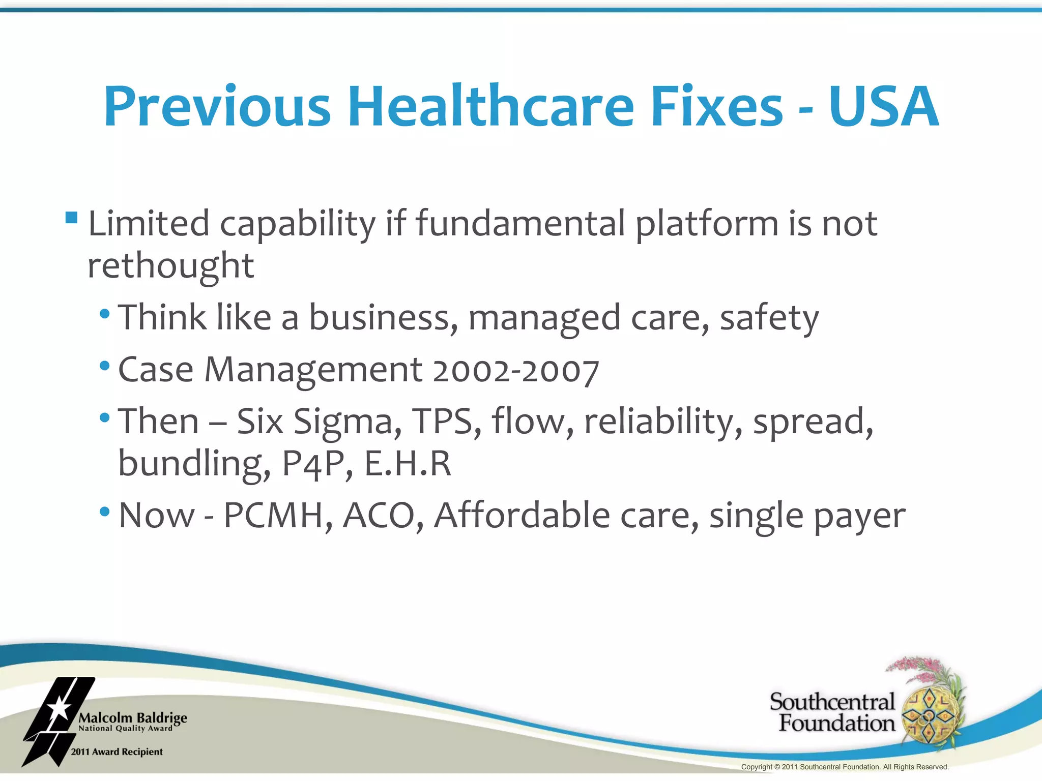 "The Nuka system of care: Lessons for healthcare redesign in Wales ...