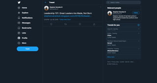 Leadership 101: Great leaders are made not born | PPT