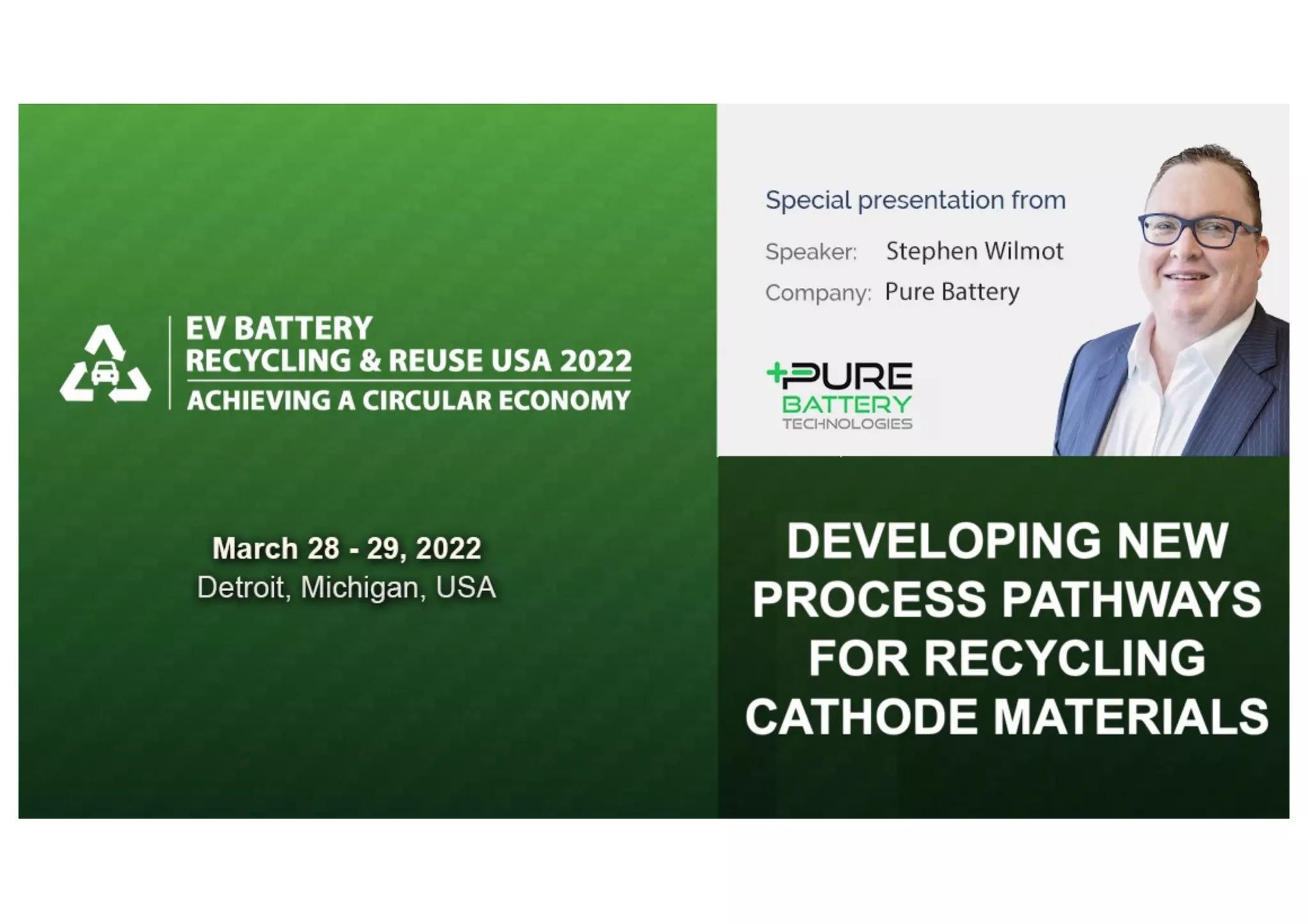 DEVELOPING NEW PROCESS PATHWAYS FOR RECYCLING CATHODE MATERIALS | PPT