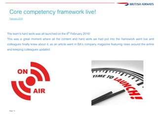 My Business placement journey at British Airways | PPTX | Air Travel ...